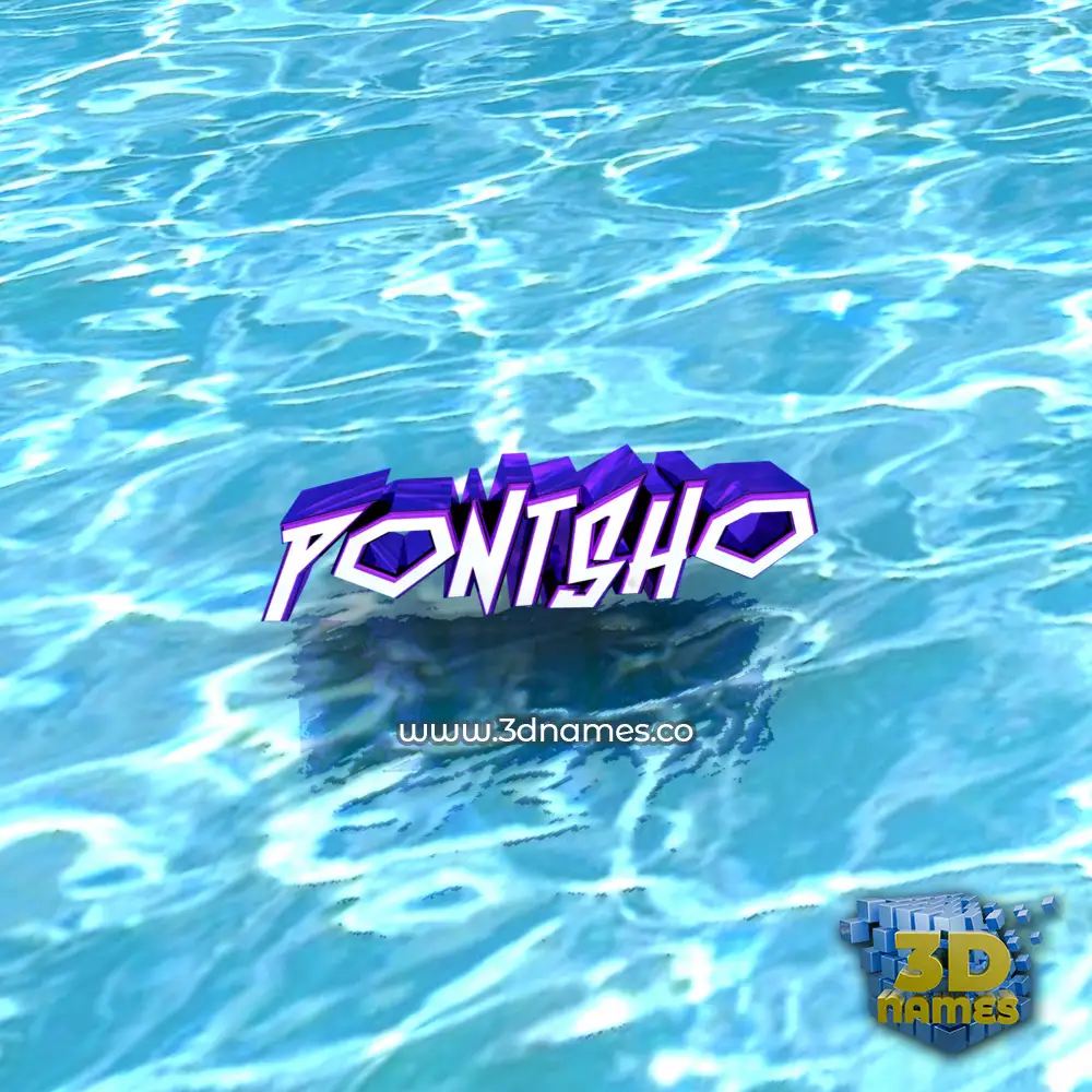 Preview Water name for "pontsho"