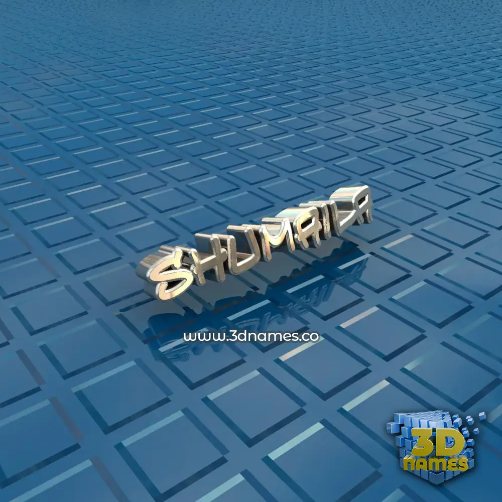 Preview Blue Bling name for "shumaila"