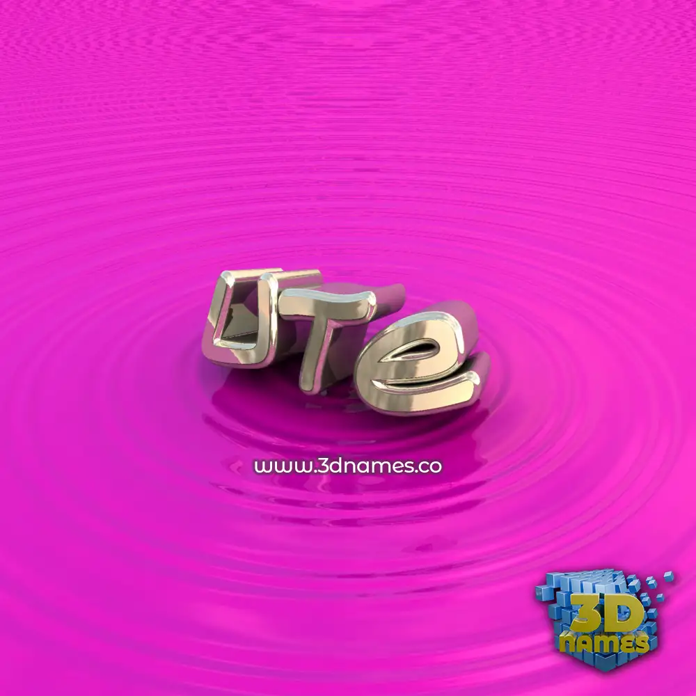 Preview Pink Graffiti name for "ute"