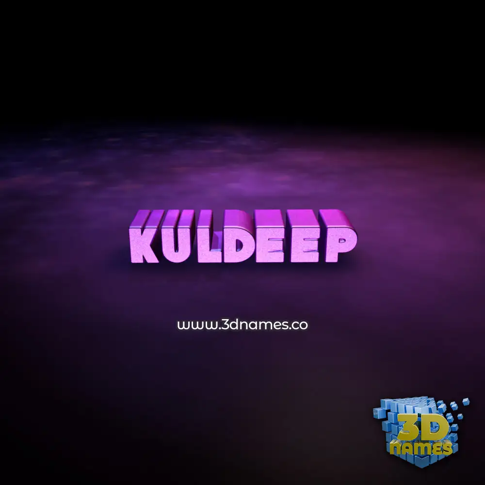 Preview Big Purple name for "kuldeep"