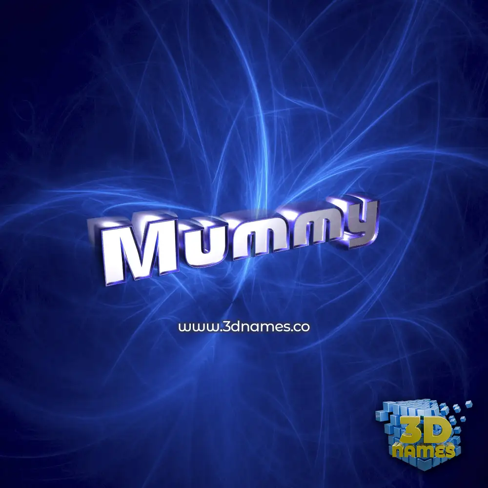 Preview of Plasma 3D name for "mummy"