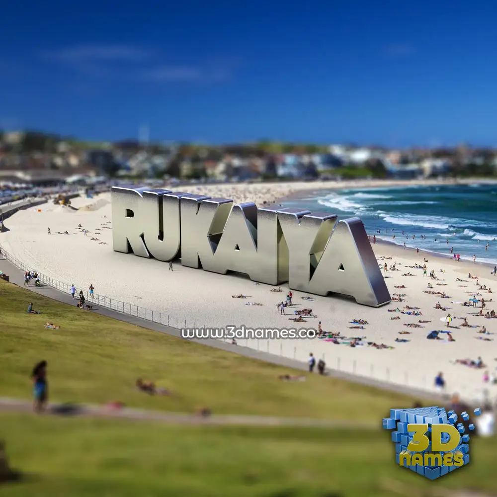 Preview Bondi Beach name for "rukaiya"
