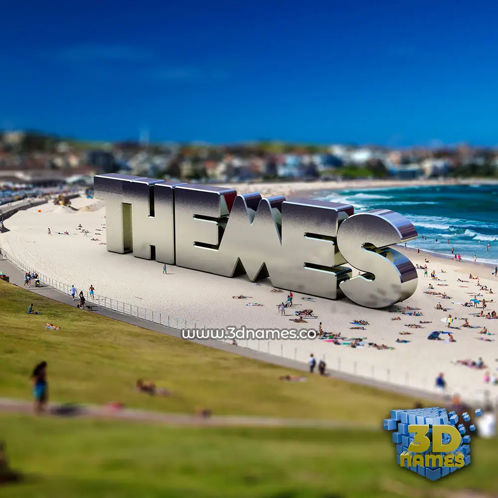 Preview of Bondi Beach 3D name for "themes"