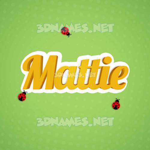 The Name Mattie