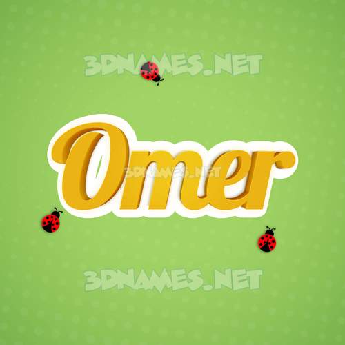 Omer Name Wallpaper