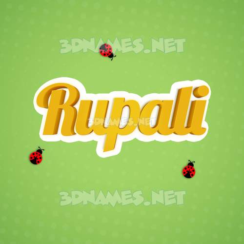 Rupali Name Wallpaper