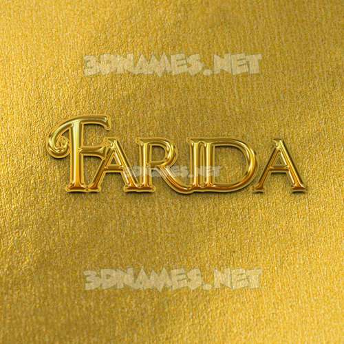 Farida Name Wallpapers