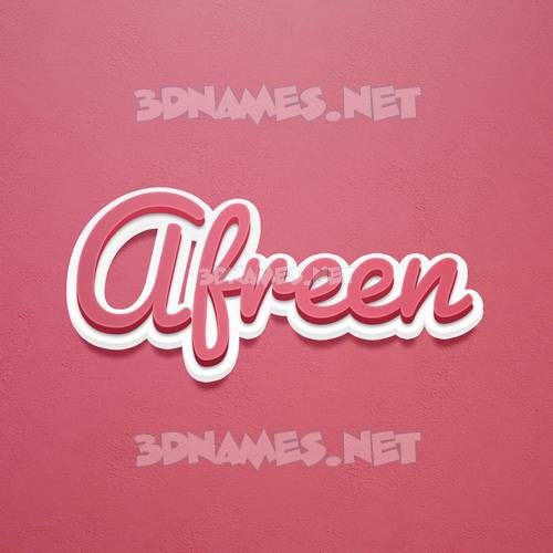 Afreen Name Wallpaper