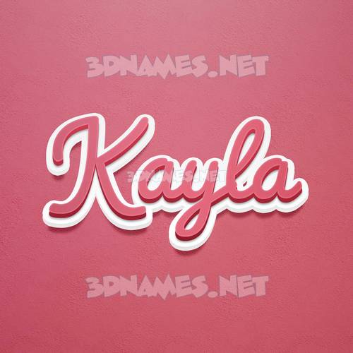 Graffiti Names For Girls Kayla