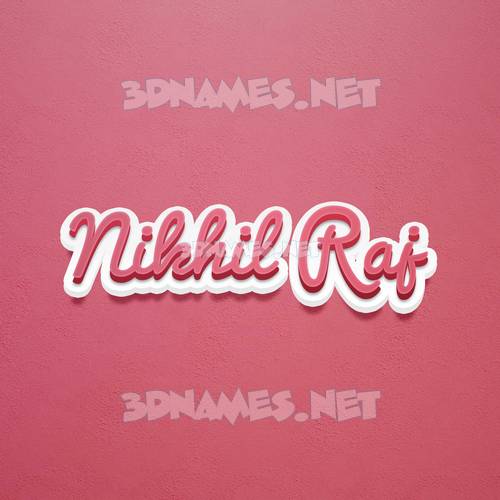 Nikhil Name Style