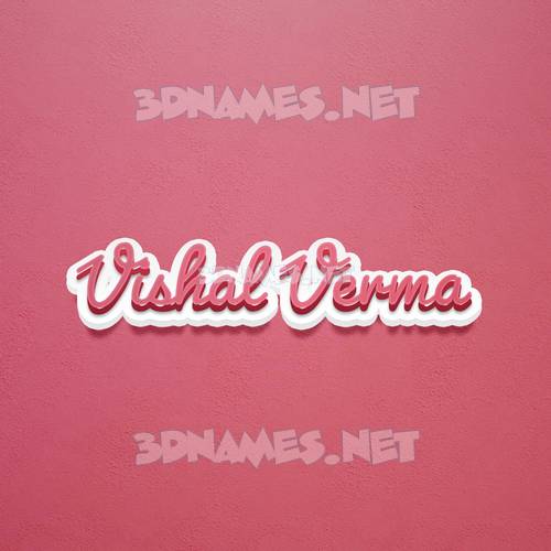 Vishal Letter Wallpaper