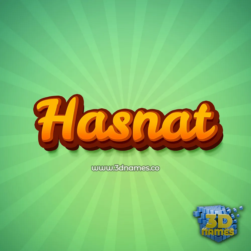 Green Rays 3D Name Wallpaper for "hasnat" | Custom Wallpaper | 3D Names