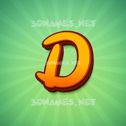 D Name Wallpaper