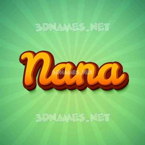 Nana Name Wallpaper