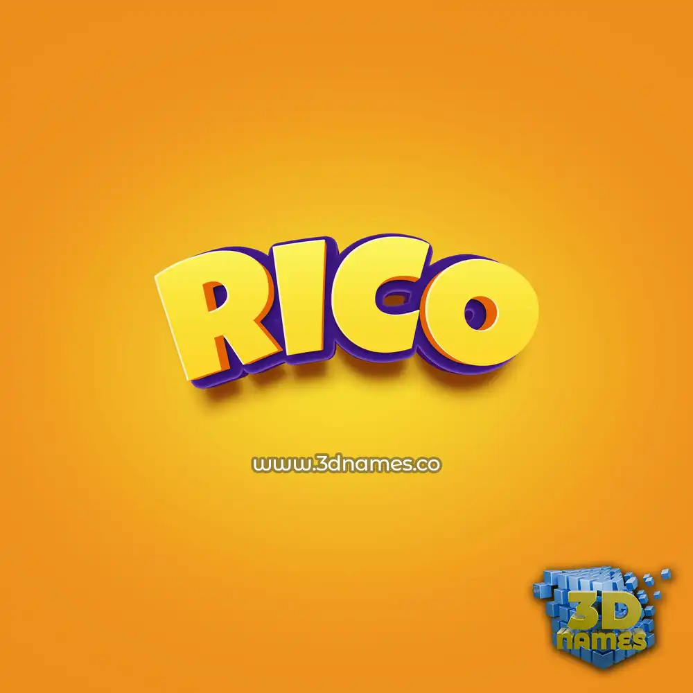 Preview Orange Toon name for "rico"