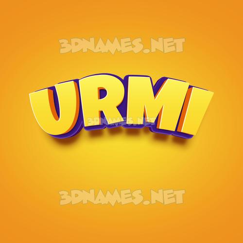 Urmi Name