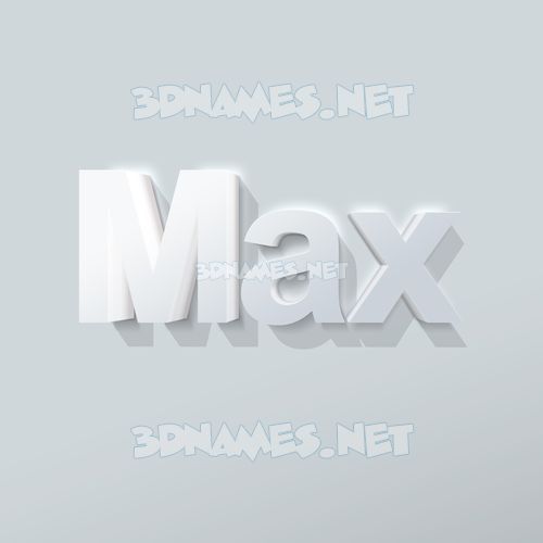 Max Name Wallpaper