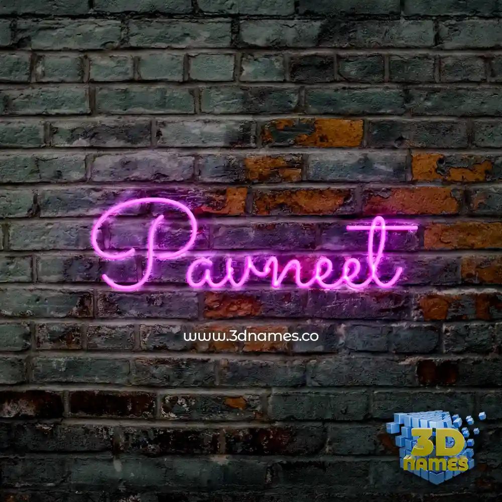 Pink Neon 3D Name Wallpaper for "pavneet" | Custom Wallpaper | 3D Names