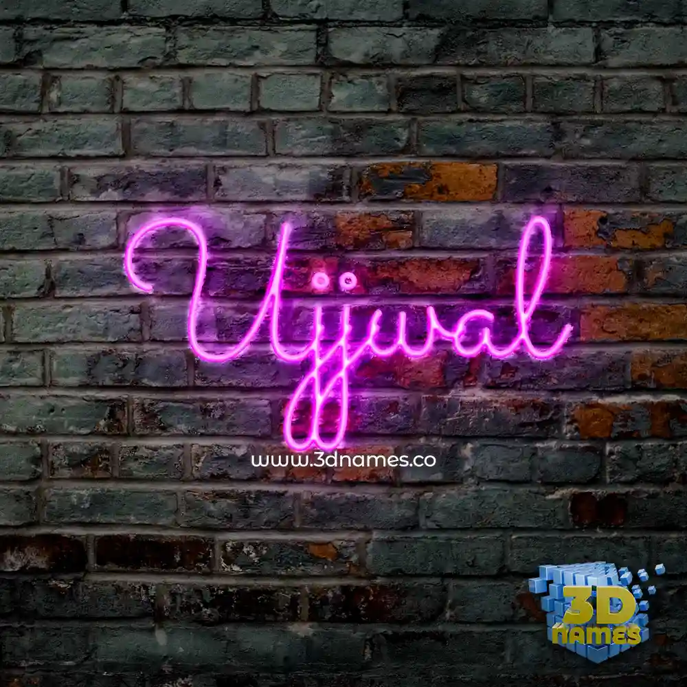 Preview Pink Neon name for "ujjwal"