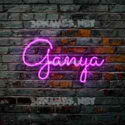 10 3D Names for "ganya"