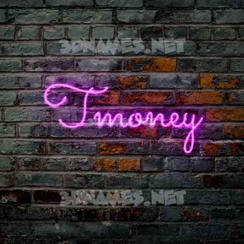 Preview of Pink Neon 3D name for "tmoney"