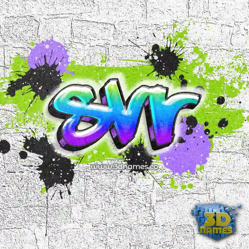 3D Name styles for "svr" (19)