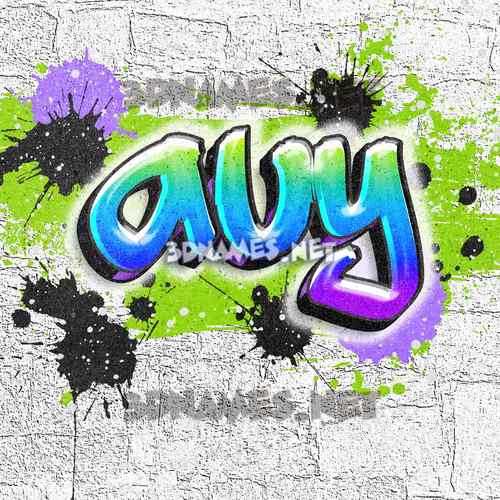 15 3D Names for "auy"