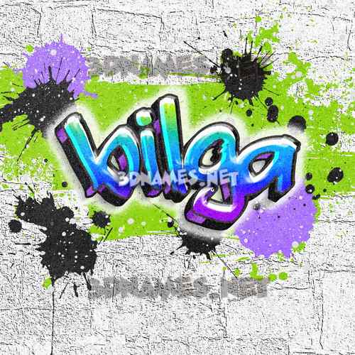 14 3D Names for "bilga"