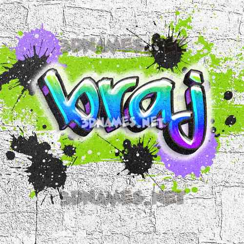 19 3D Names for "braj"