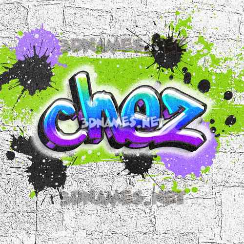 25 3D Names for "chez"