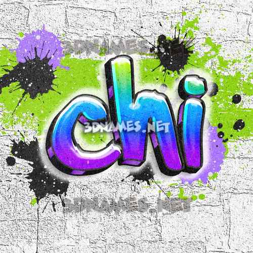 15 3D Names for "chi"