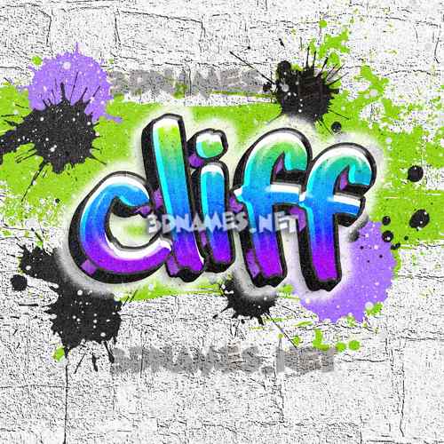 30 3D Names for "cliff"