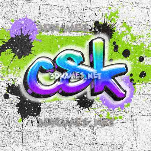 17 3D Names for "csk"