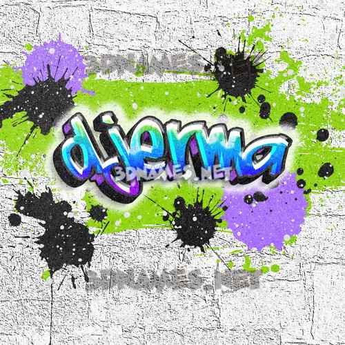 24 3D Names for "djerma"