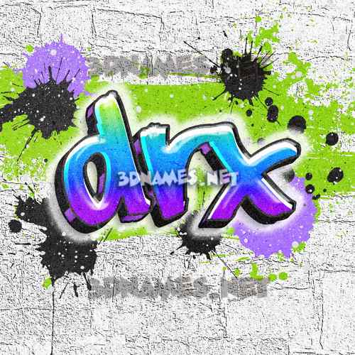 10 3D Names for "drx"