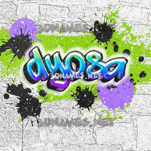 18 3D Names for "dyosa"