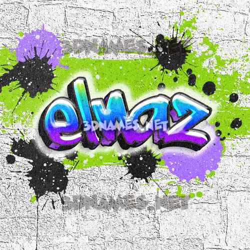 18 3D Names for "elnaz"