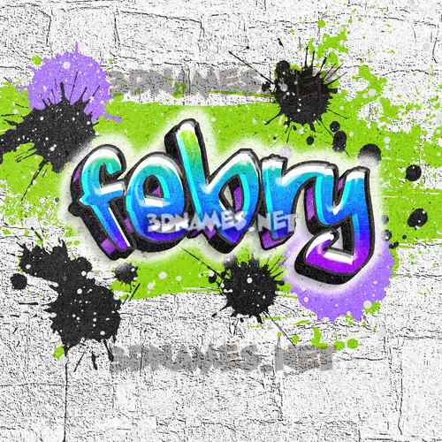 17 3D Names for "febry"