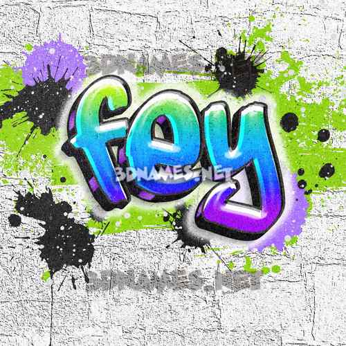 13 3D Names for "fey"