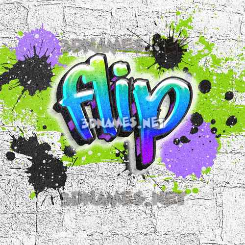 27 3D Names for "flip"