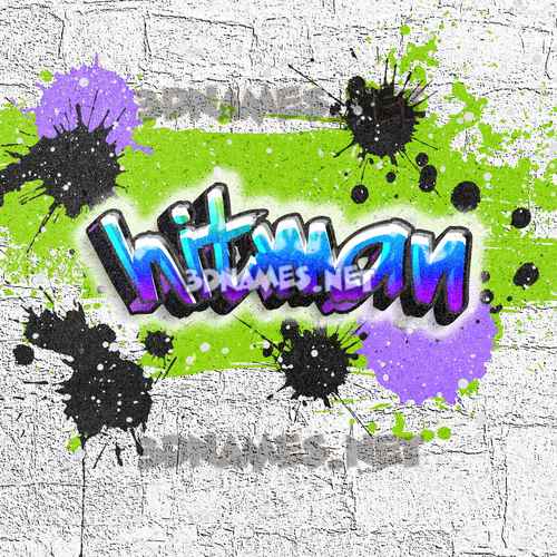 14 3D Names for "hitman"