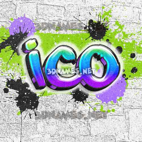15 3D Names for "ico"