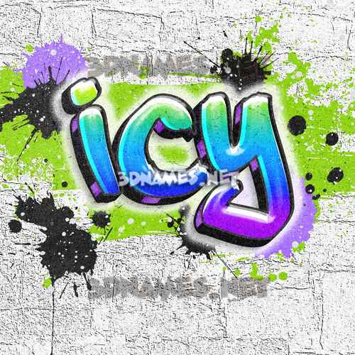 17 3D Names for "icy"