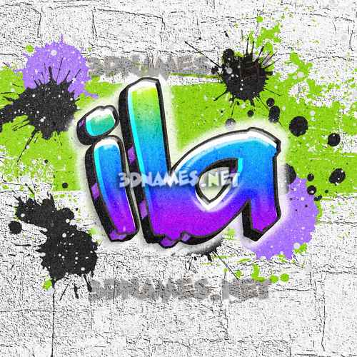 35 3D Names for "ila"