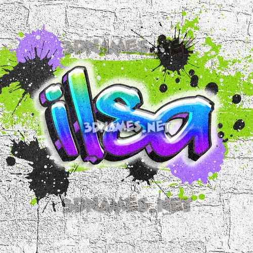 21 3D Names for "ilsa"