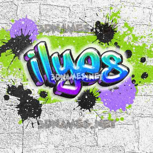 35 3D Names for "ilyes"