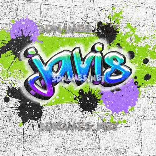 15 3D Names for "javis"