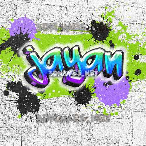 21 3D Names for "jayan"