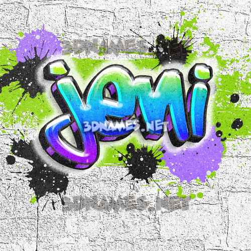 34 3D Names for "jeni"