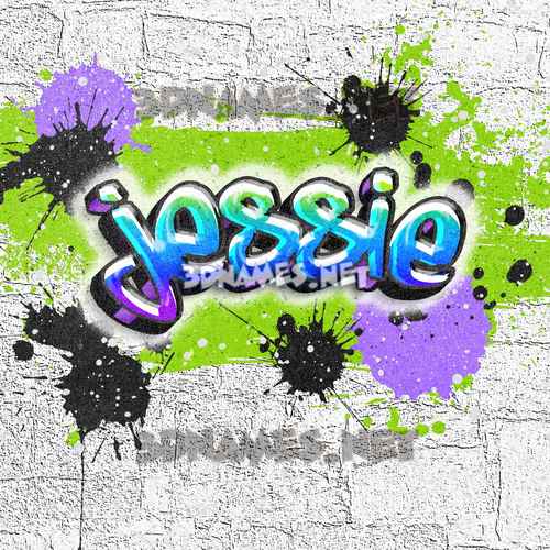 31 3D Names for "jessie"